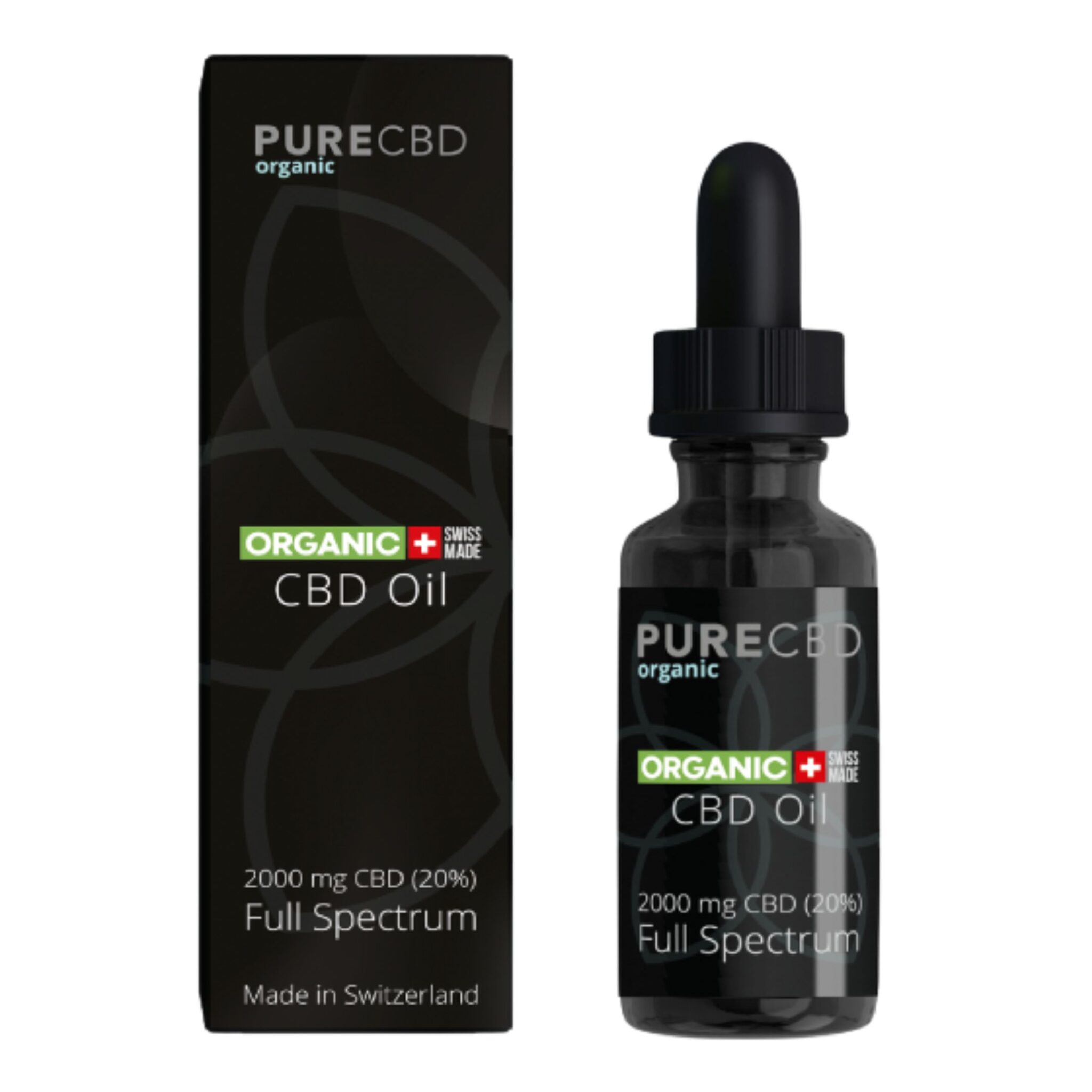 Full Spectrum CBD Oil 2000mg | Strong Relief | Pure Organic CBD